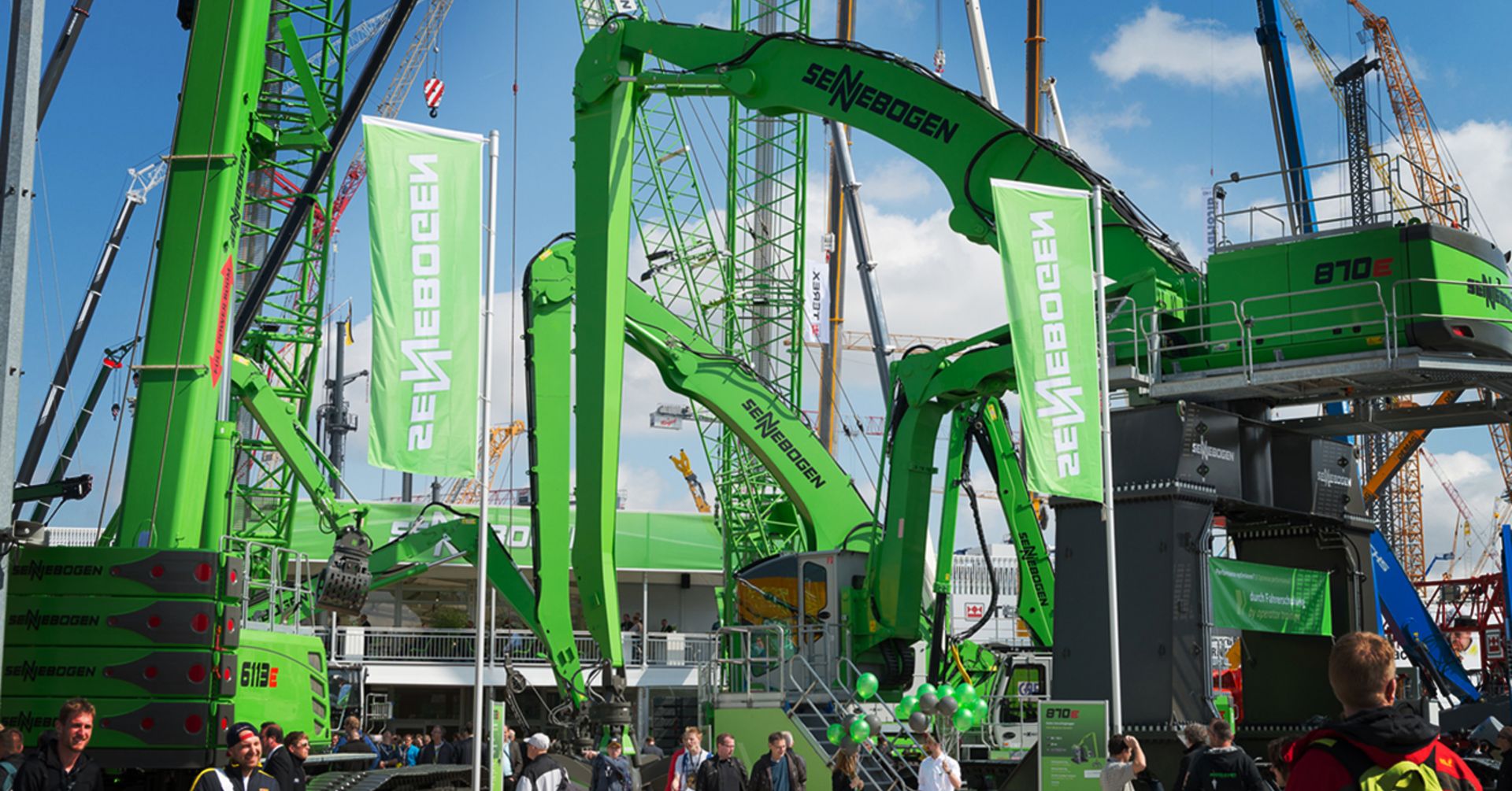 bauma 2025 with SENNEBOGEN